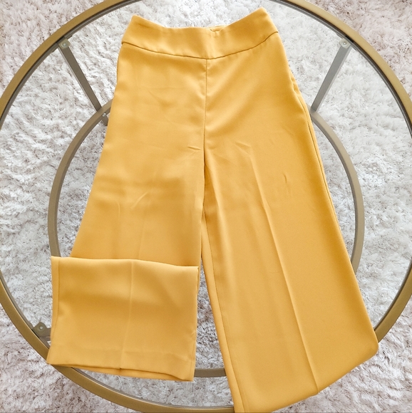 Express | Pants & Jumpsuits | Express Cropped Culottes High Rise Light ...